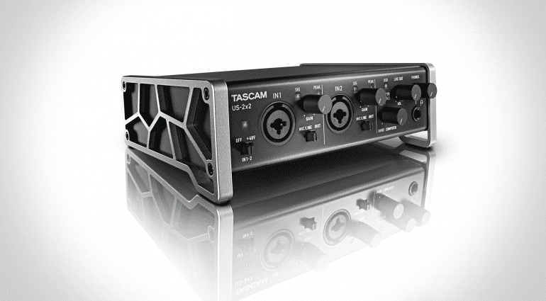 Tascam US-2x2 und US-4x4 – neue USB-Audiointerfaces für Windows, Mac ...