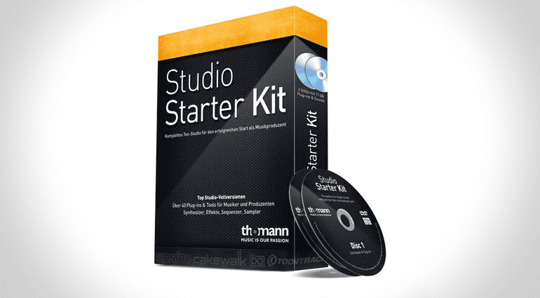 Studio Starter Kit – Software-Komplettpaket für Recording-Einsteiger ...
