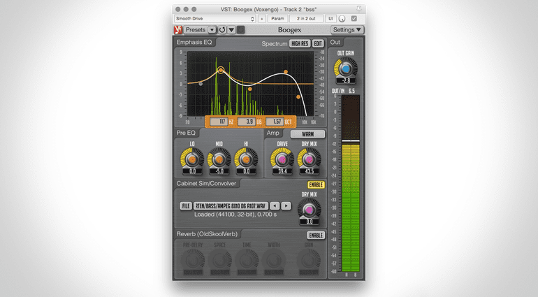 Voxengo Boogex 2.0 – kostenloses Amp-Plugin geht in die nächste Runde ...
