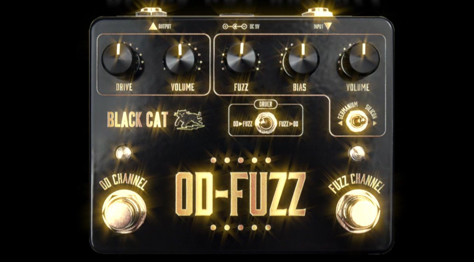 Black Cat OD-Fuzz Deluxe – zwei Zerren, ein Pedal - gearnews.de