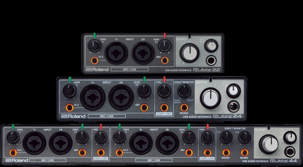 Hardware Kompressor in kleinen USB-Audiointerfaces – Roland Rubix ...