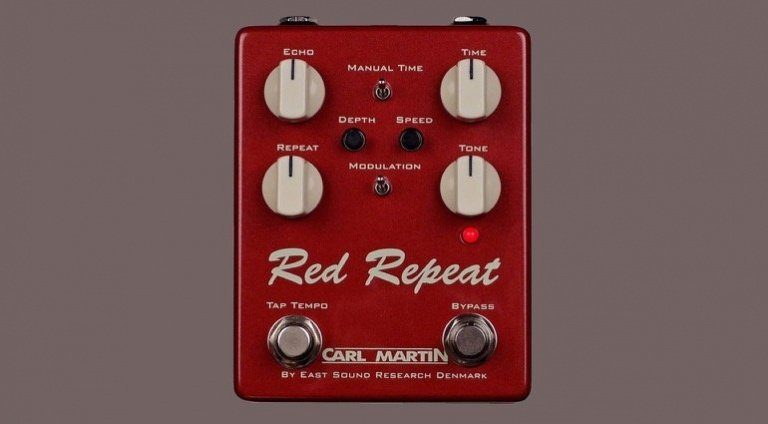 Carl Martin hat das Red Repeat Delay überarbeitet - gearnews.de