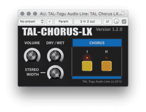 Freeware Plug-in Tipp #27: TAL Chorus LX - gearnews.de