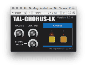 Freeware Plug-in Tipp #27: TAL Chorus LX - gearnews.de
