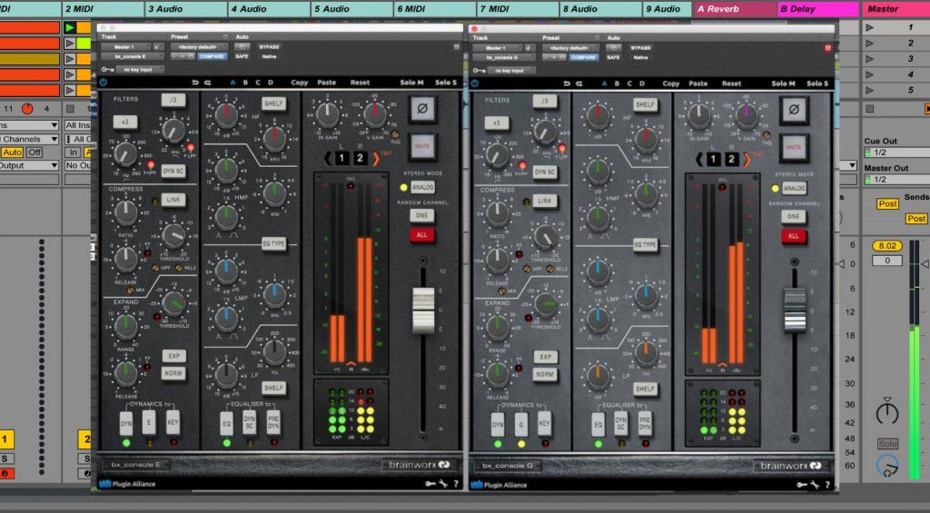 Brainworx bx_console Plug-in E und G aufgetaucht! - gearnews.de