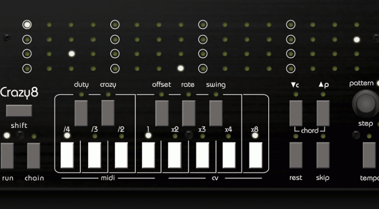 Überraschend: Twisted Electrons Crazy8 Sequencer | gearnews.de