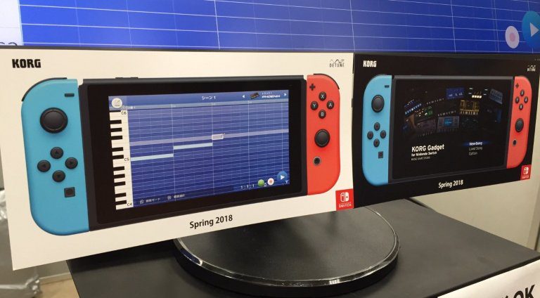 Korg Gadget auf Nintendo Switch: Arcade Sounds von SEGA und Taito ...