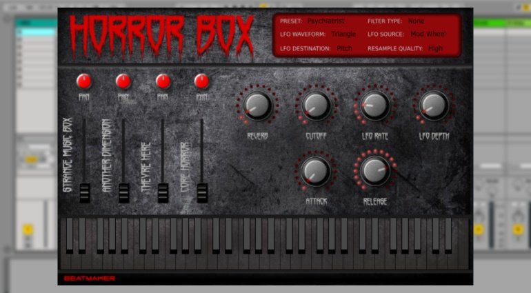 Freeware-Synthesizer der Woche: Horror Box, Nabla und HY-Lofi2 ...