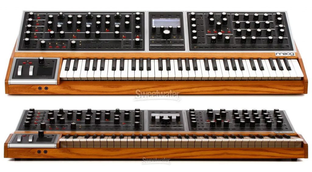 So sieht der Moog One im Detail aus. Die Moderne steht ihm! - gearnews.de