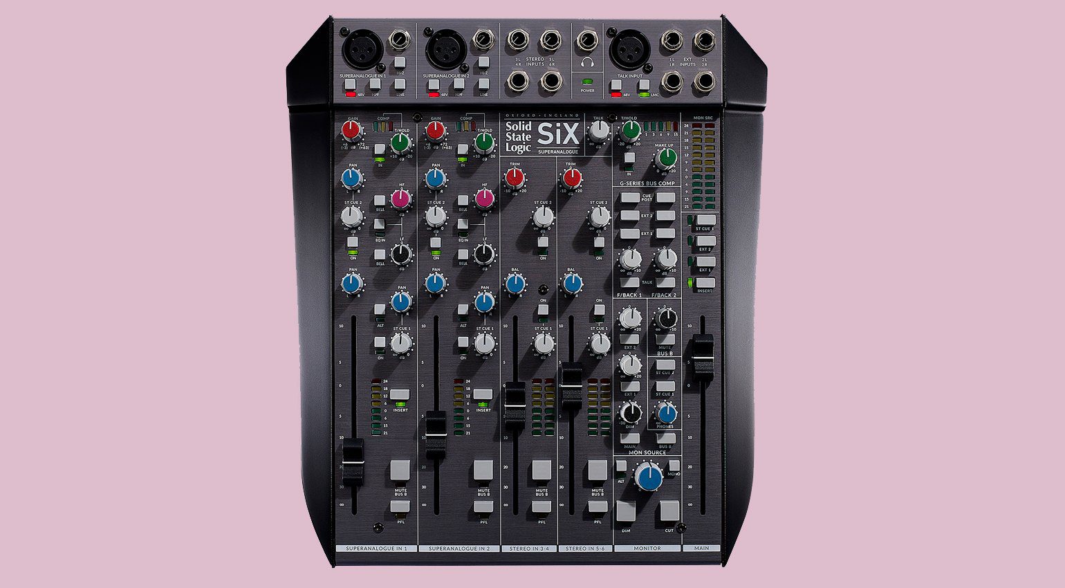 SSL Big SiX: Analoger 12-Kanal Studiomischer mit Kompressor und ...
