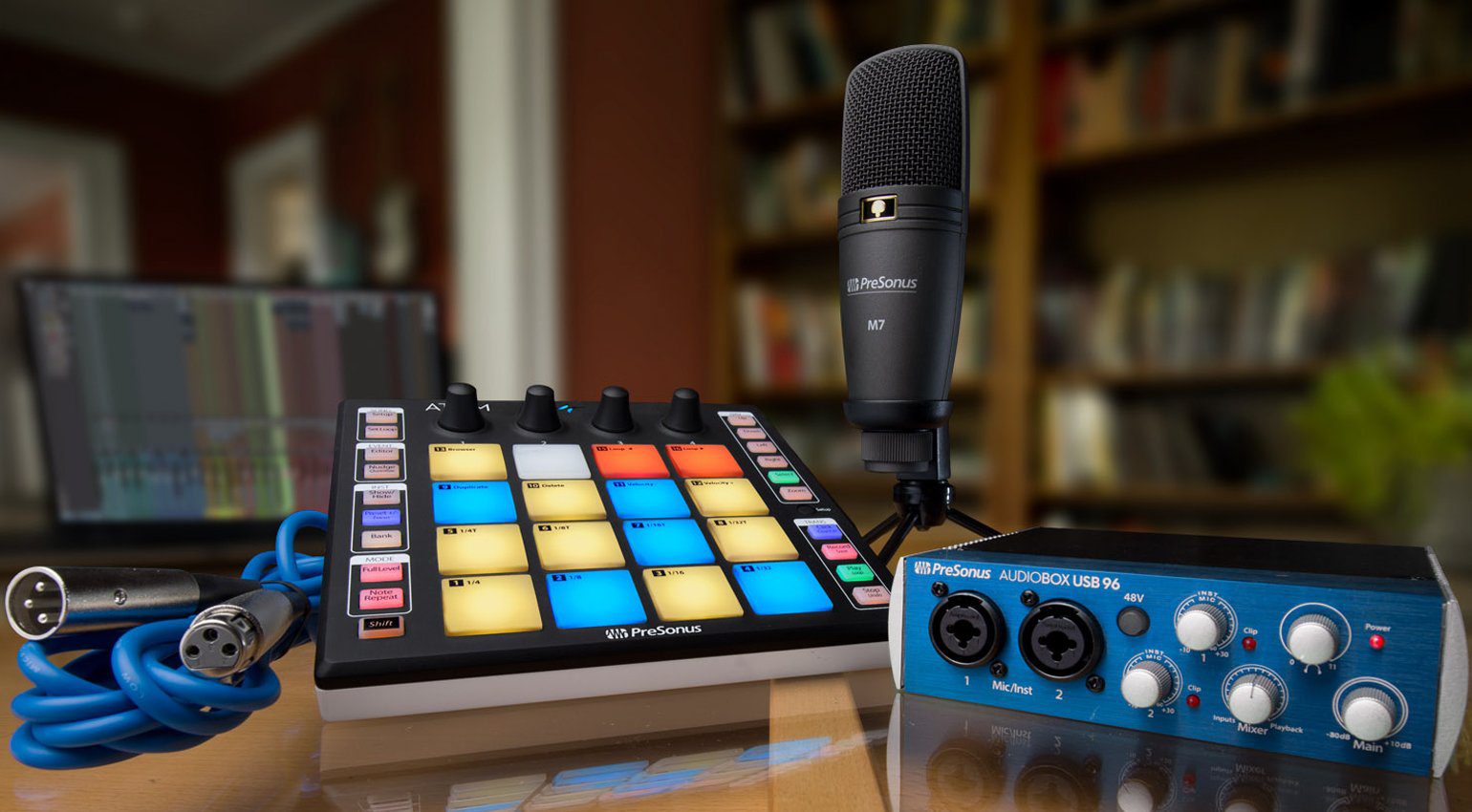 Presonus Atom - vollwertiger Pad-Controller für Studio One - gearnews.de