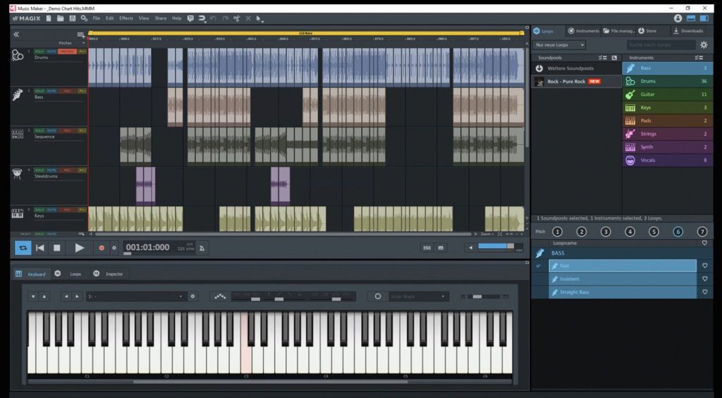Magix Music Maker 2022: Beatbox, Song Maker AI und neues Interface ...