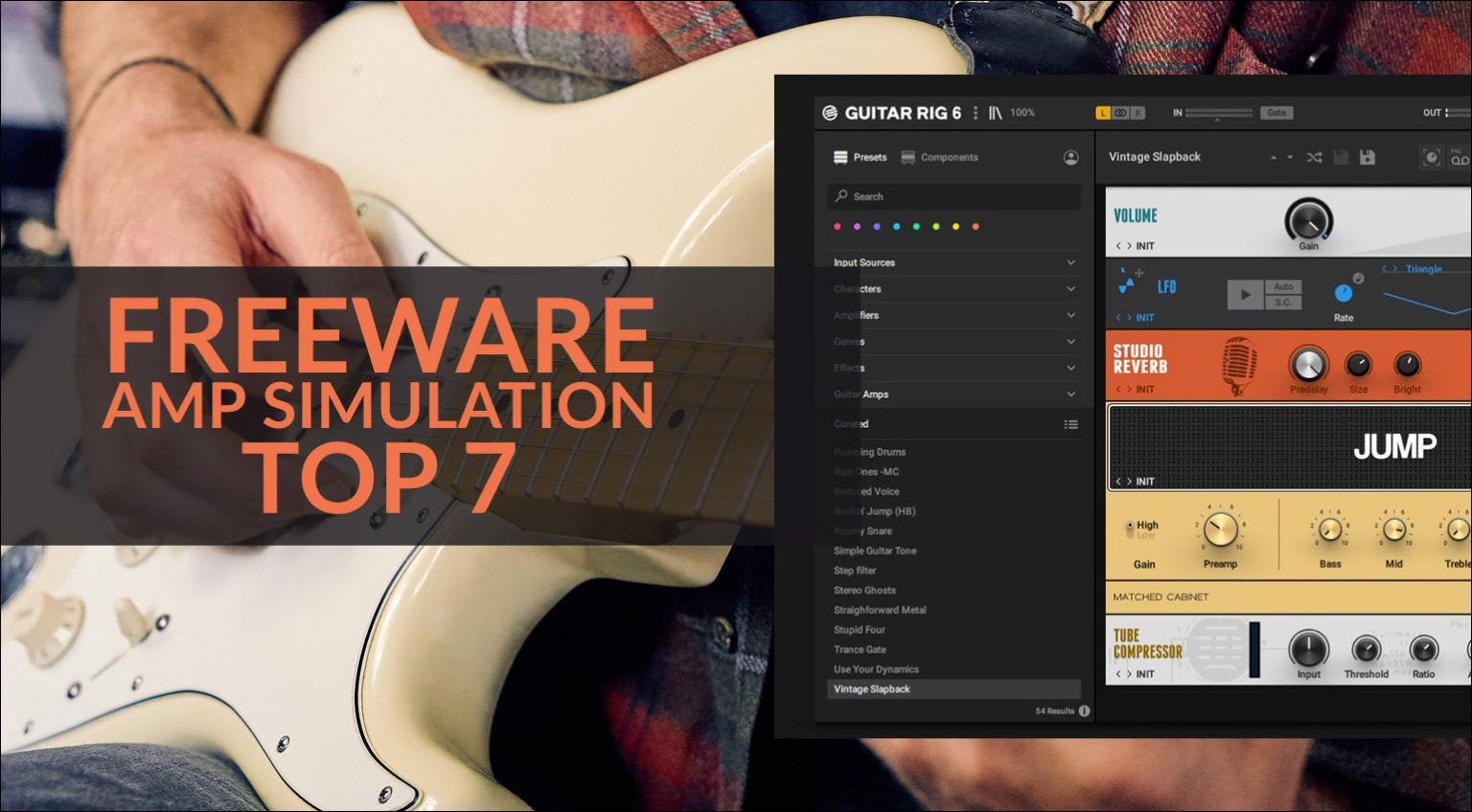 Freeware Amp Simulation Top 7 für Gitarre - gearnews.de