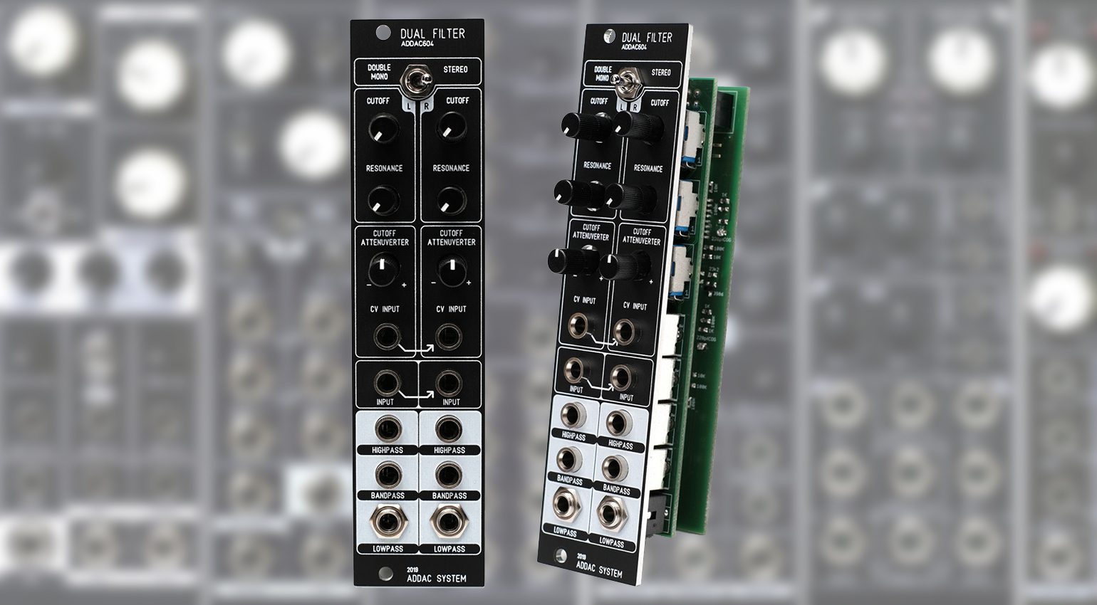 ADDAC 604 Dual Filter: Stereo-Multimode-Filter für Eurorack - gearnews.de