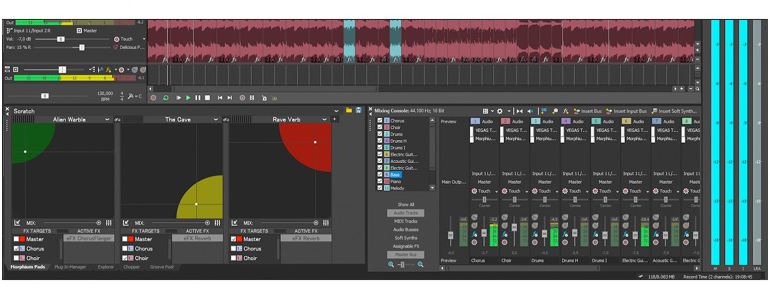 MAGIX Software Acid Pro 10: Stem Maker 2, Acid Morph Pads und mehr ...