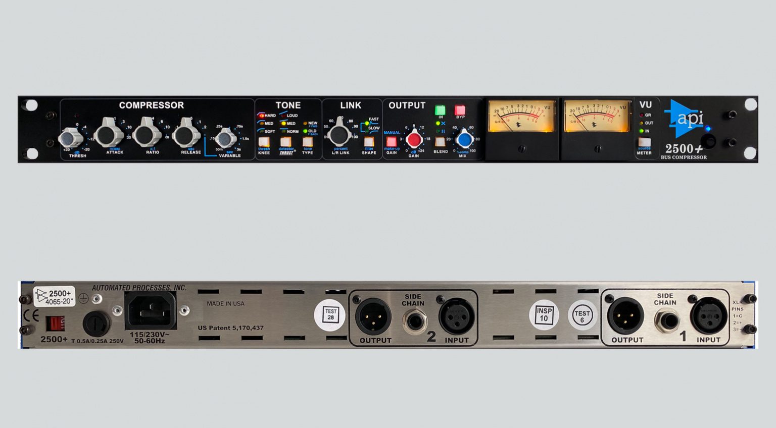 API 2500+ Stereo Bus Compressor: Jetzt mit Mix/Blend Schaltung ...