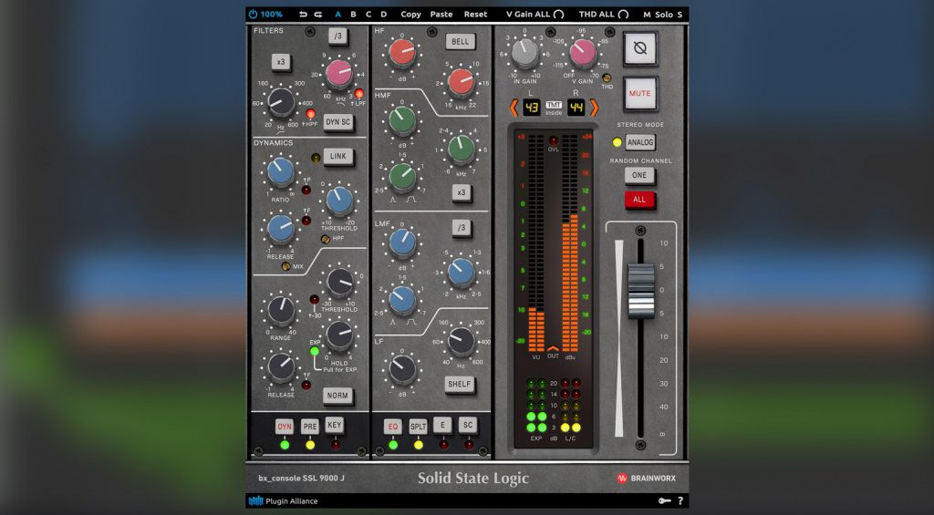 Brainworx bx_console AMEK 9099: AMEK 9098i Master Console als Plug-in ...