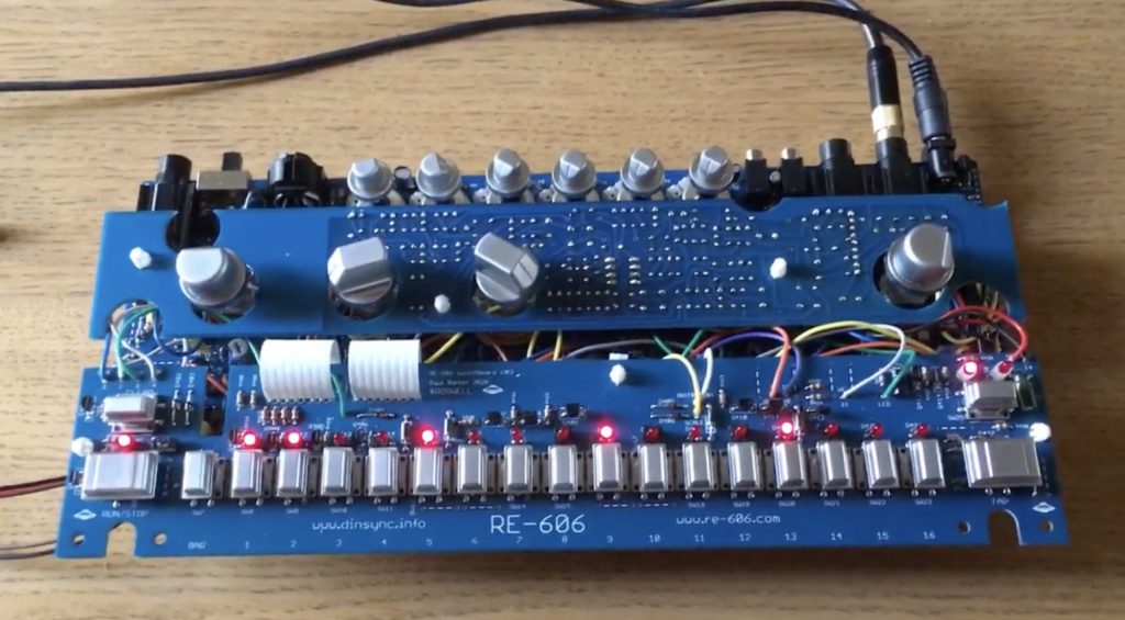 Din Sync RE-808: Die Kopie der TR-808 zum Selberbauen ist da - gearnews.de