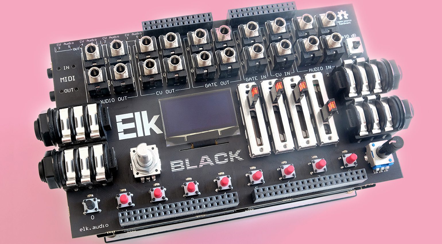 Elk Audio - Rechner mit Reglern auf Raspi-Basis und eigenem OS ...