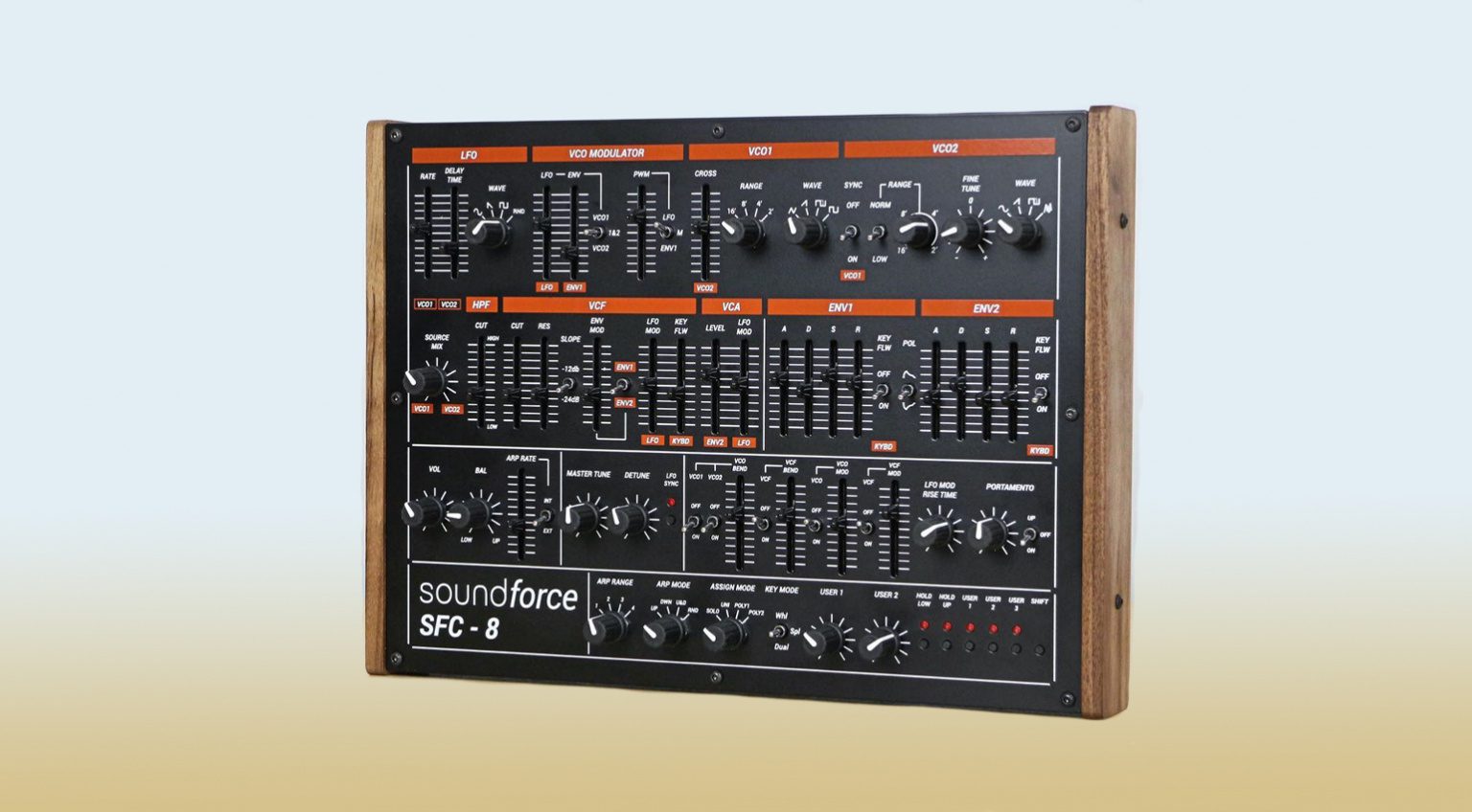 Soundforce - Controller für Minimoog-artige Synthesizer - gearnews.de