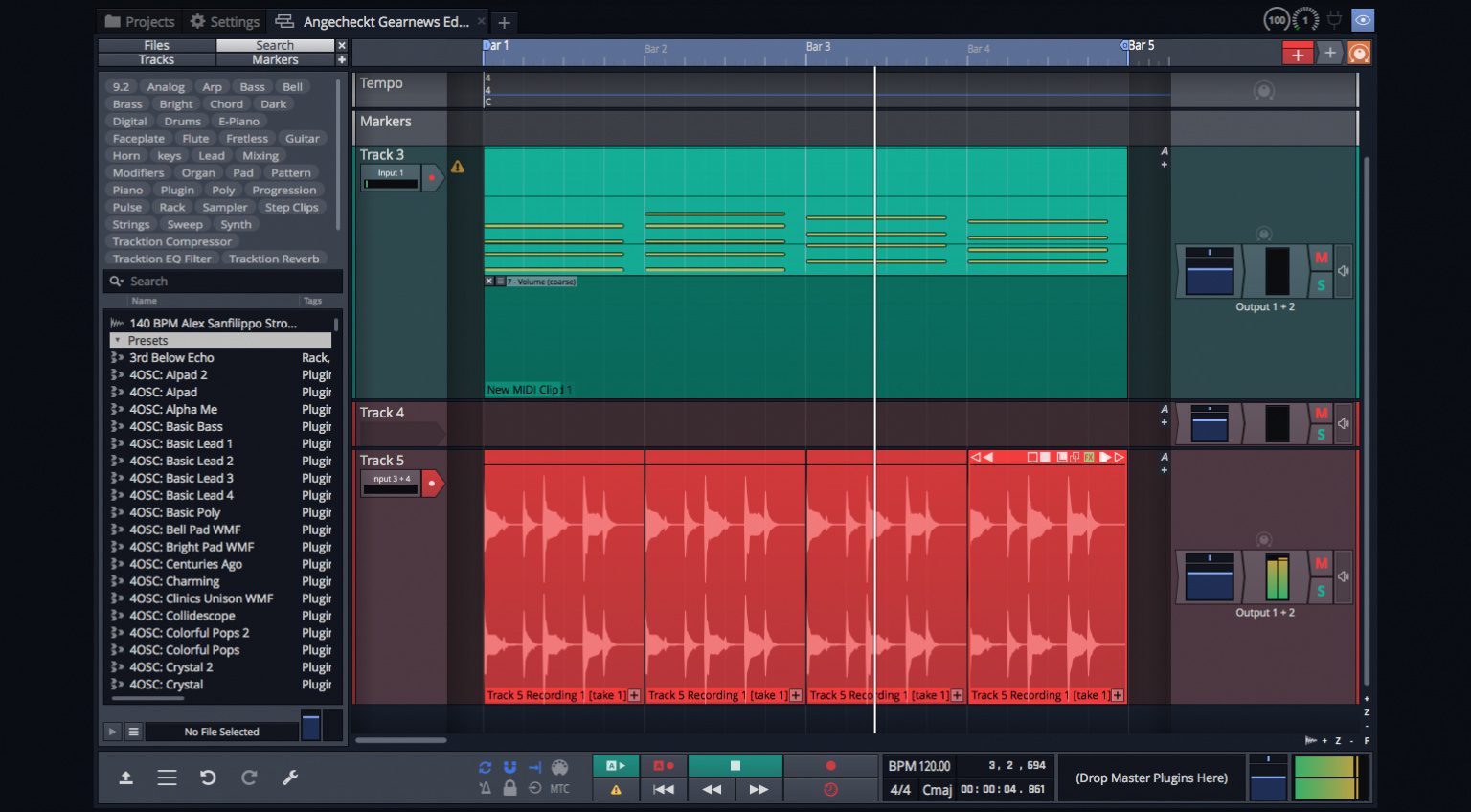 Angecheckt: Tracktion Waveform 11 Free – Die beste kostenlose DAW ...