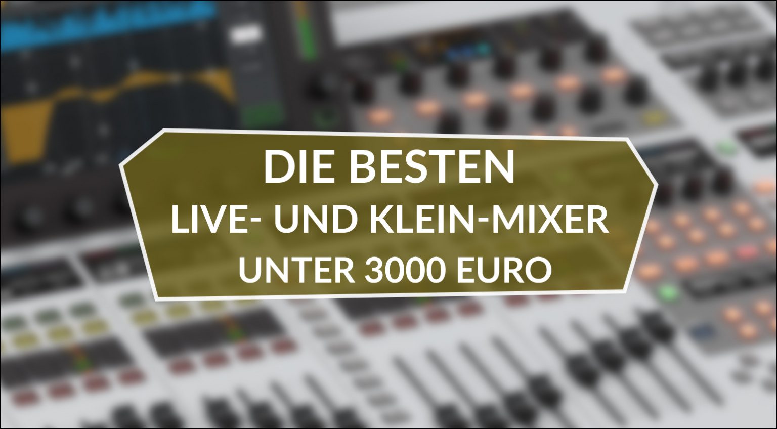 Die besten DJ-Mixer unter 500 Euro in 2026