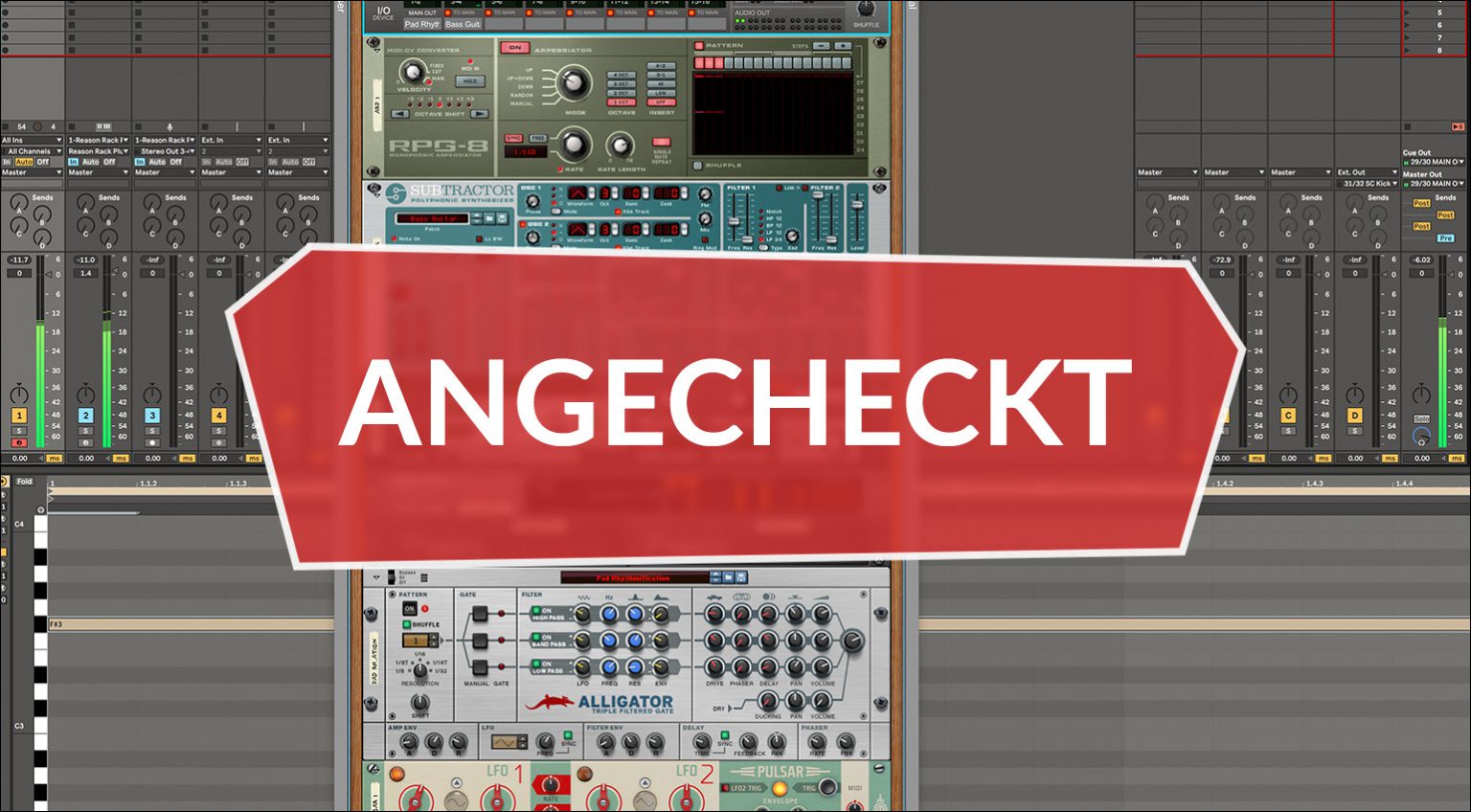 Reason Studios Chord Sequencer: Der schnellste Weg zu neuen Akkorden ...