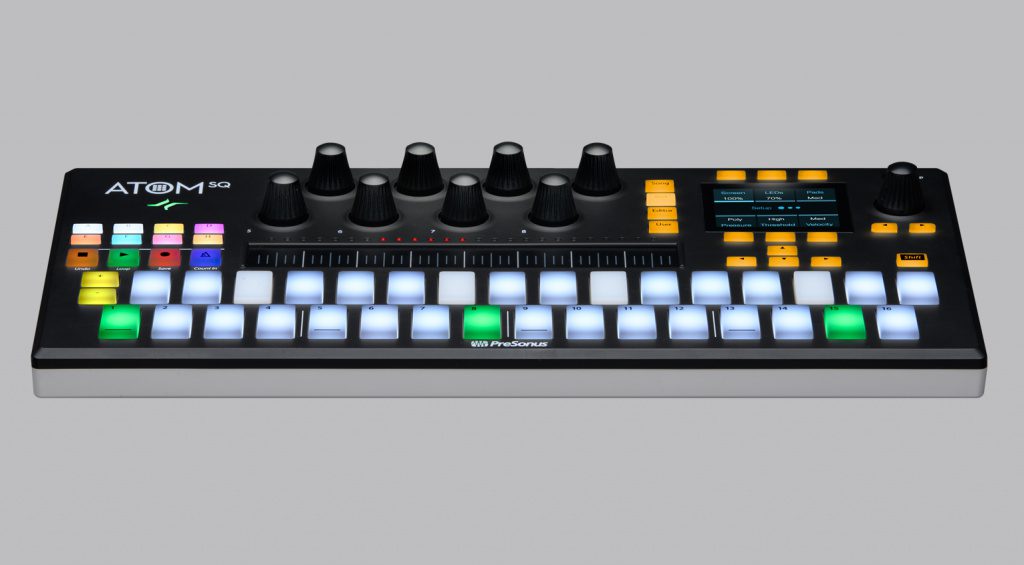 PreSonus Atom SQ: Hybrider MIDI-Controller mit Arpeggiator und ...