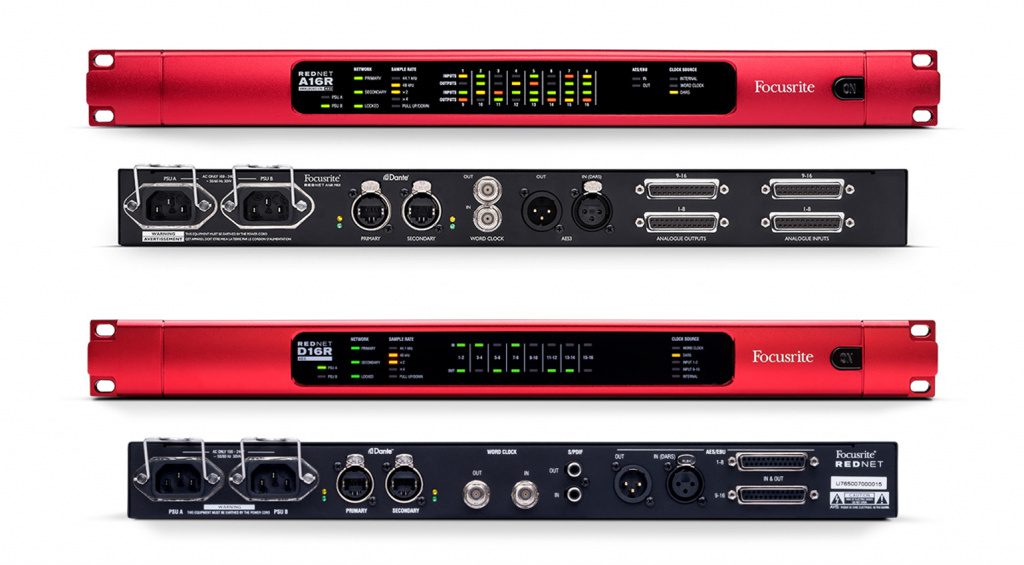 Focusrite Interfaces (Red/RedNet) und R1 Remote Control - ab sofort ...
