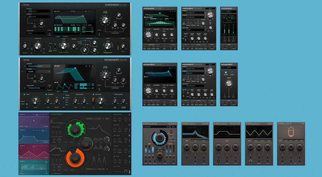 Softube Parallels - neuer Softsynth mit Source Waveform Synthese ...