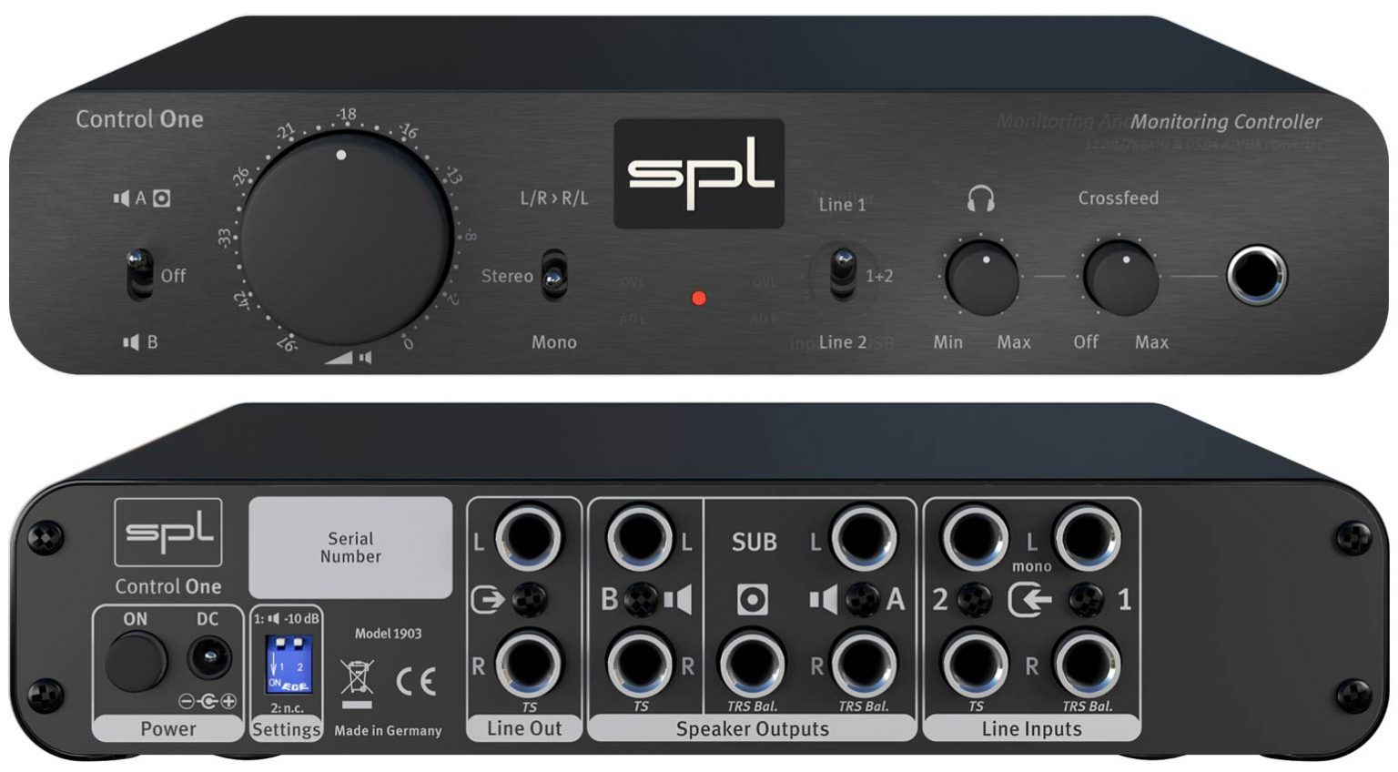 SPL Marc One und Control One: Monitor-Controller mit ein paar Extras - gearnews.de
