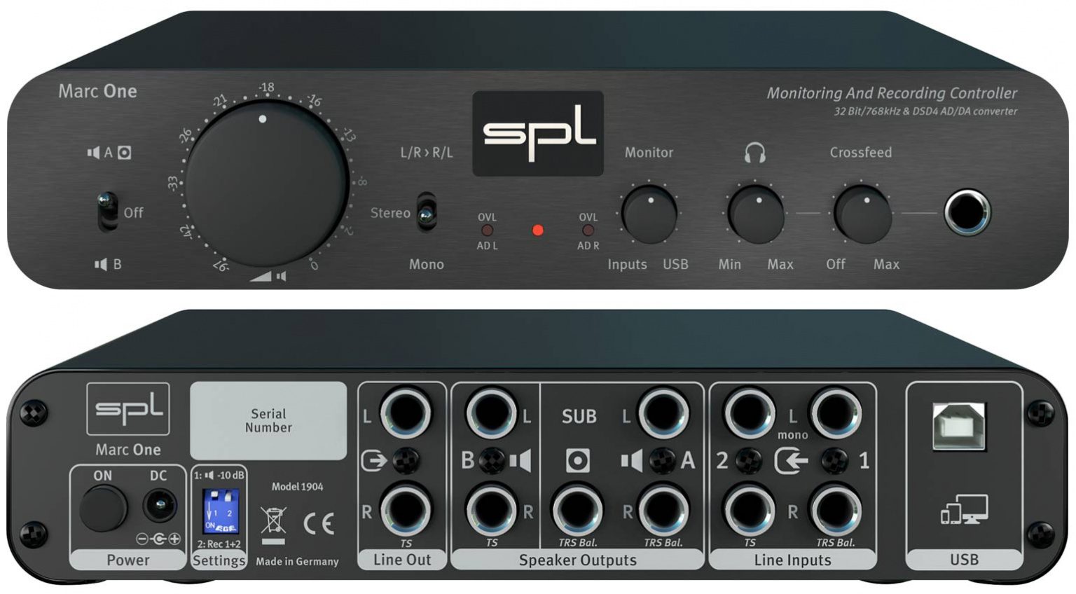 SPL Marc One und Control One: Monitor-Controller mit ein paar Extras ...