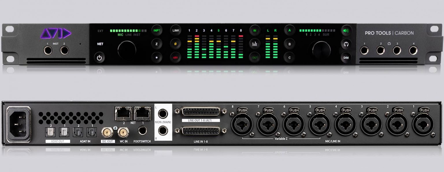 Avid Pro Tools | Carbon: Audiointerface mit DSP und Hybrid Engine ...
