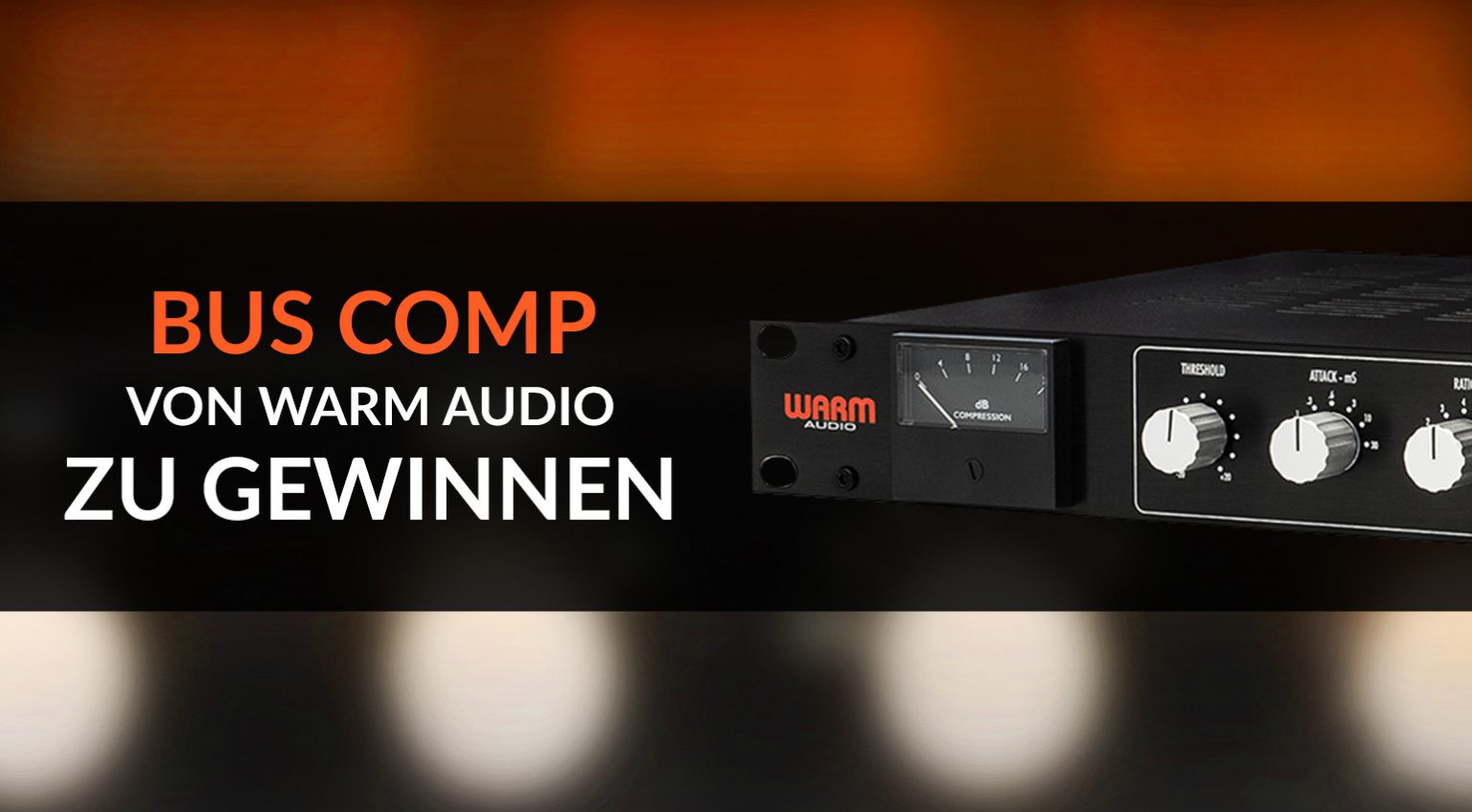 Angecheckt: Warm Audio Bus-Comp 2 Channel VCA Bus Compressor - gearnews.de
