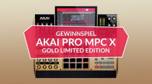 Gewinnspiel: Gewinne eine AKAI Pro MPC X Gold Limited Edition ...