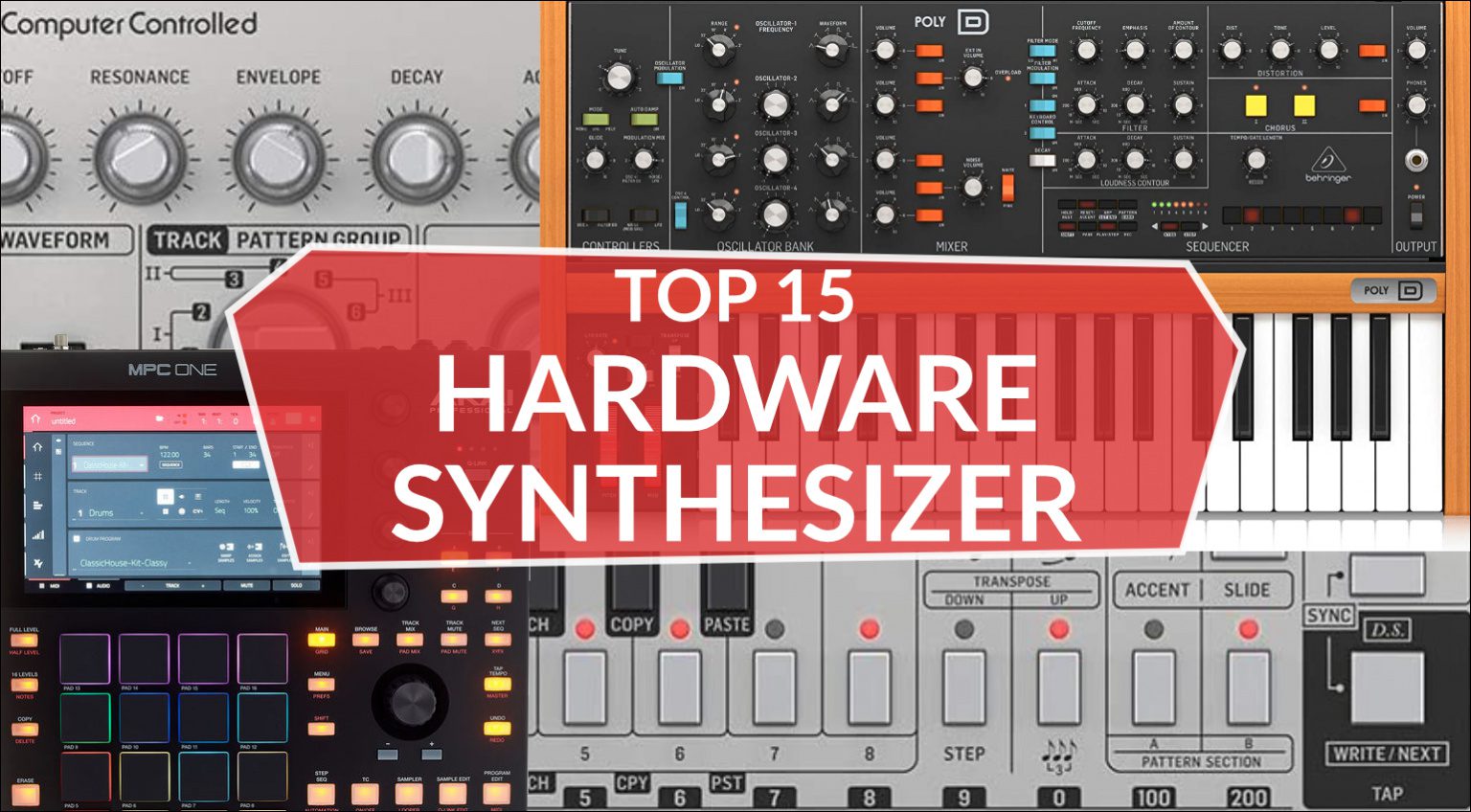 Hardware Synthesizer Top 15 des Jahres 2020 bei Thomann - gearnews.de