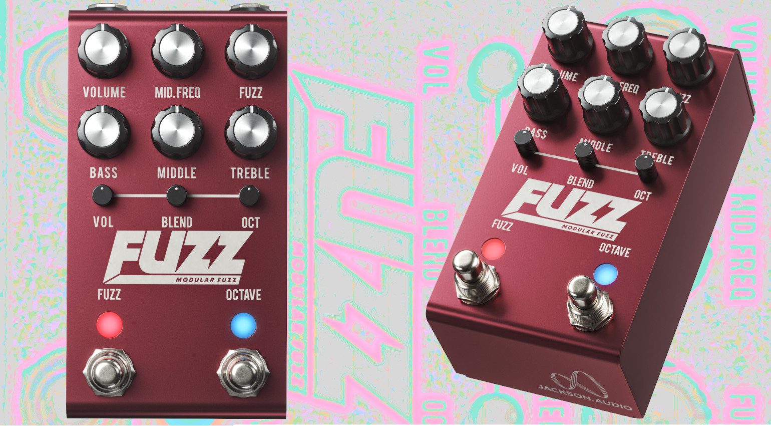 Modulares Ocatve Fuzz für E-Gitarre: Jackson Audio Fuzz - gearnews.de