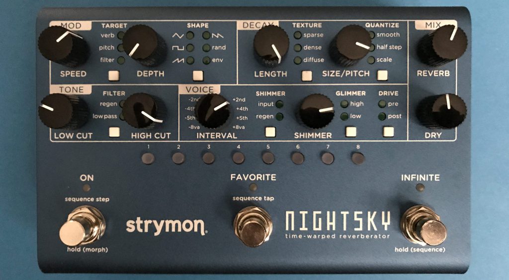 Angecheckt: Strymon NightSky – Reverb-Pedal für deepes Sounddesign ...