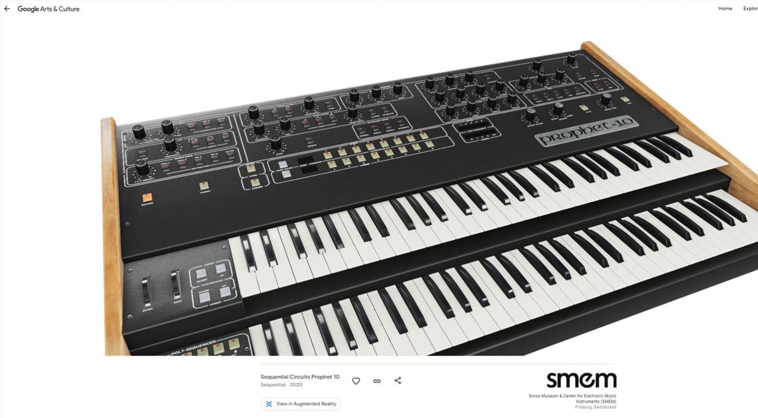 Google AR Synth: legendäre Synthesizer in Augmented Reality testen ...