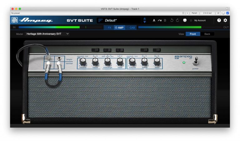 Ampeg SVT Suite: Das erste Plug-in von Ampeg selbst! - gearnews.de