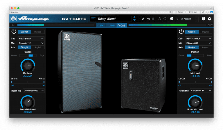 Ampeg SVT Suite: Das erste Plug-in von Ampeg selbst! - gearnews.de