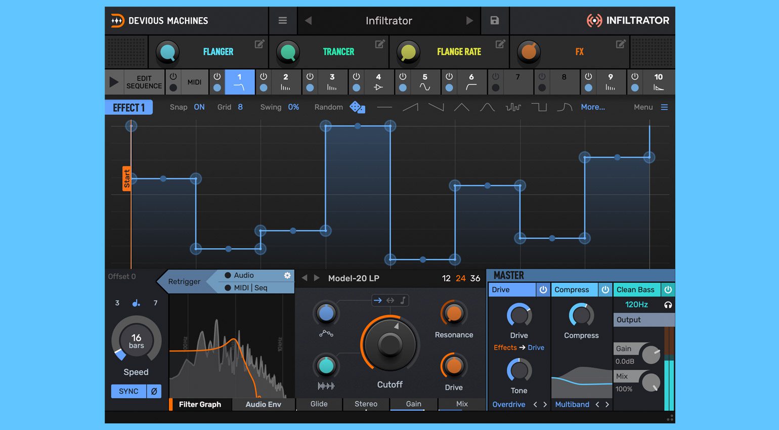 Devious Machines Infiltrator: Multieffekt mit eingebautem FX-Sequencer ...