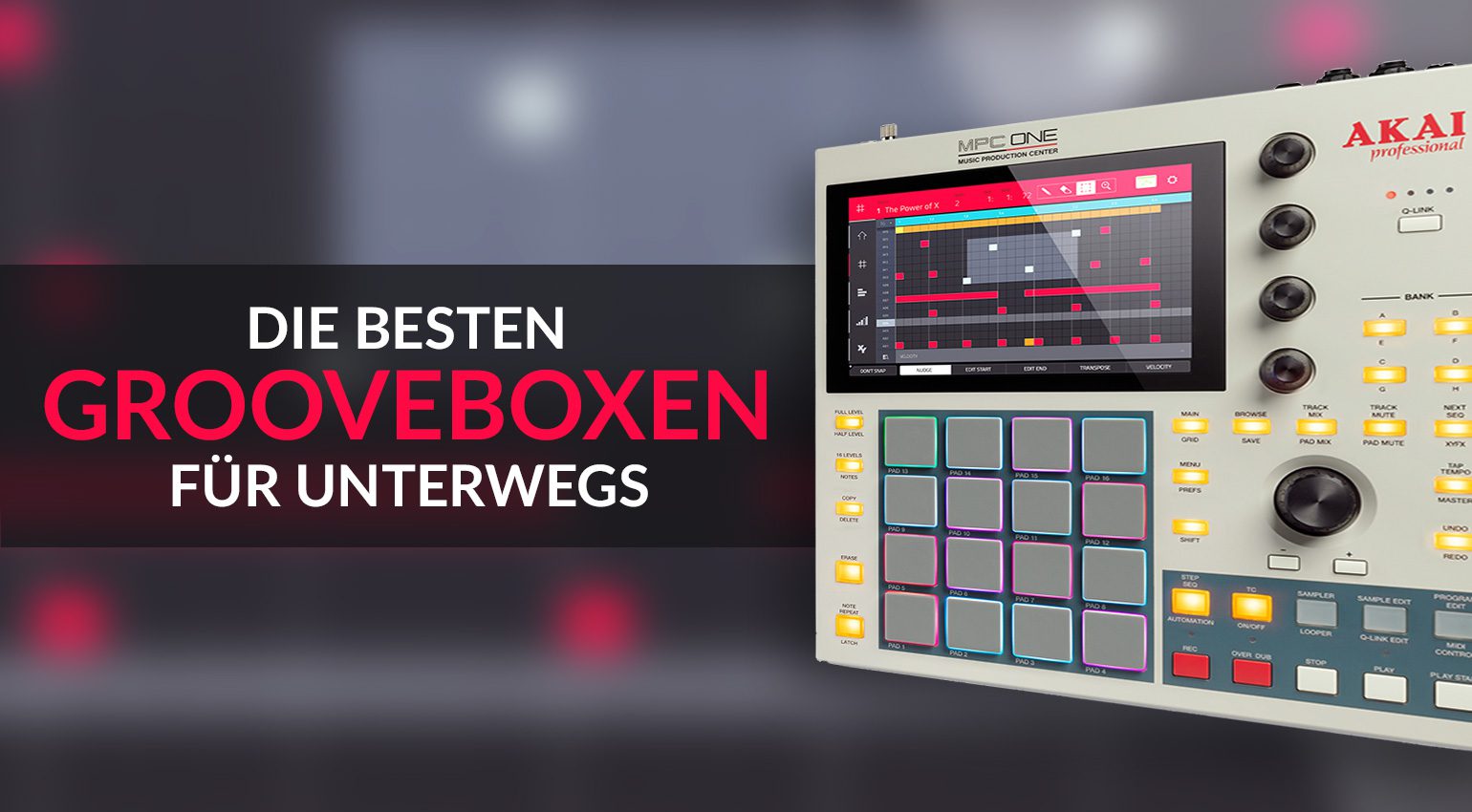 Die besten Grooveboxen und Sampler für unterwegs | gearnews.de
