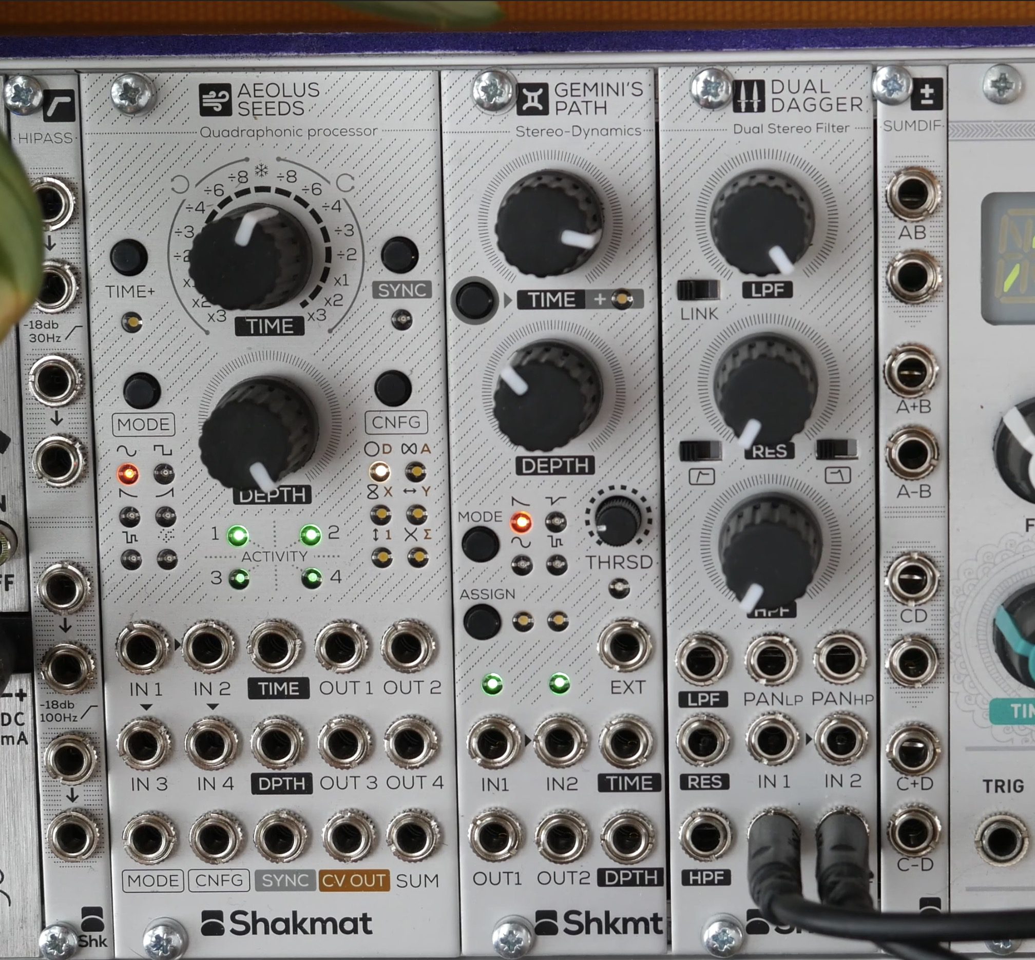 Modular-Boutique: Tenderfoot Source Oszillator, Befaco Morphader und ...