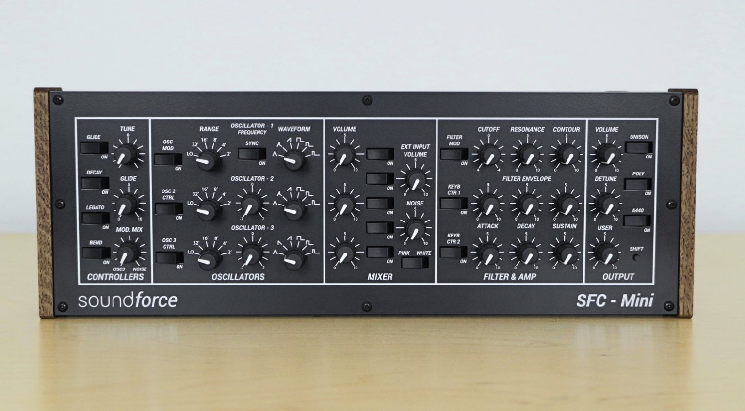 Soundforce - Controller für Minimoog-artige Synthesizer - gearnews.de
