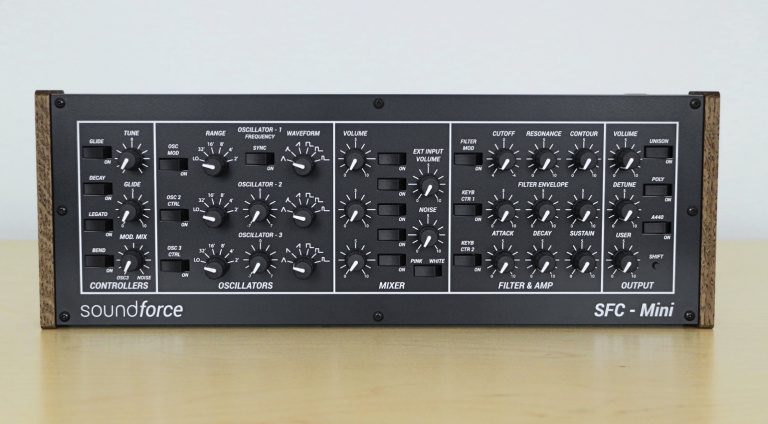 Soundforce Controller Für Minimoog Artige Synthesizer Gearnews De
