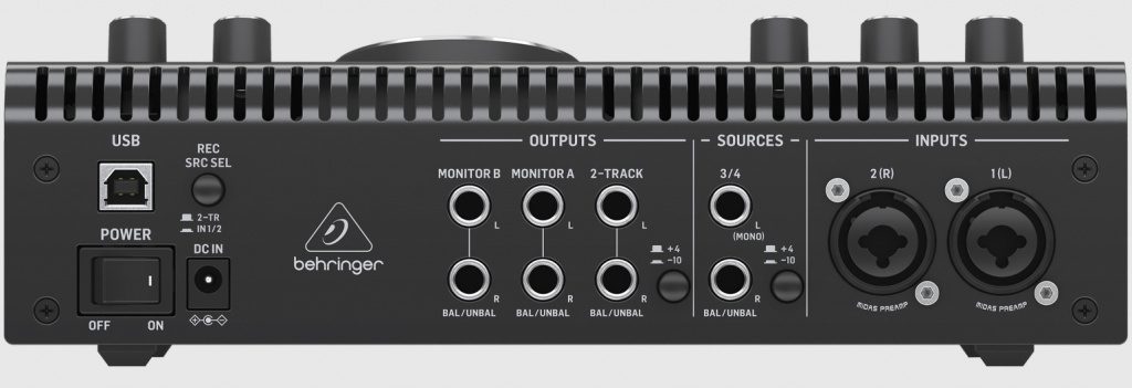 Behringer STUDIO L: Monitor-Controller mit Interface und Midas Preamps ...