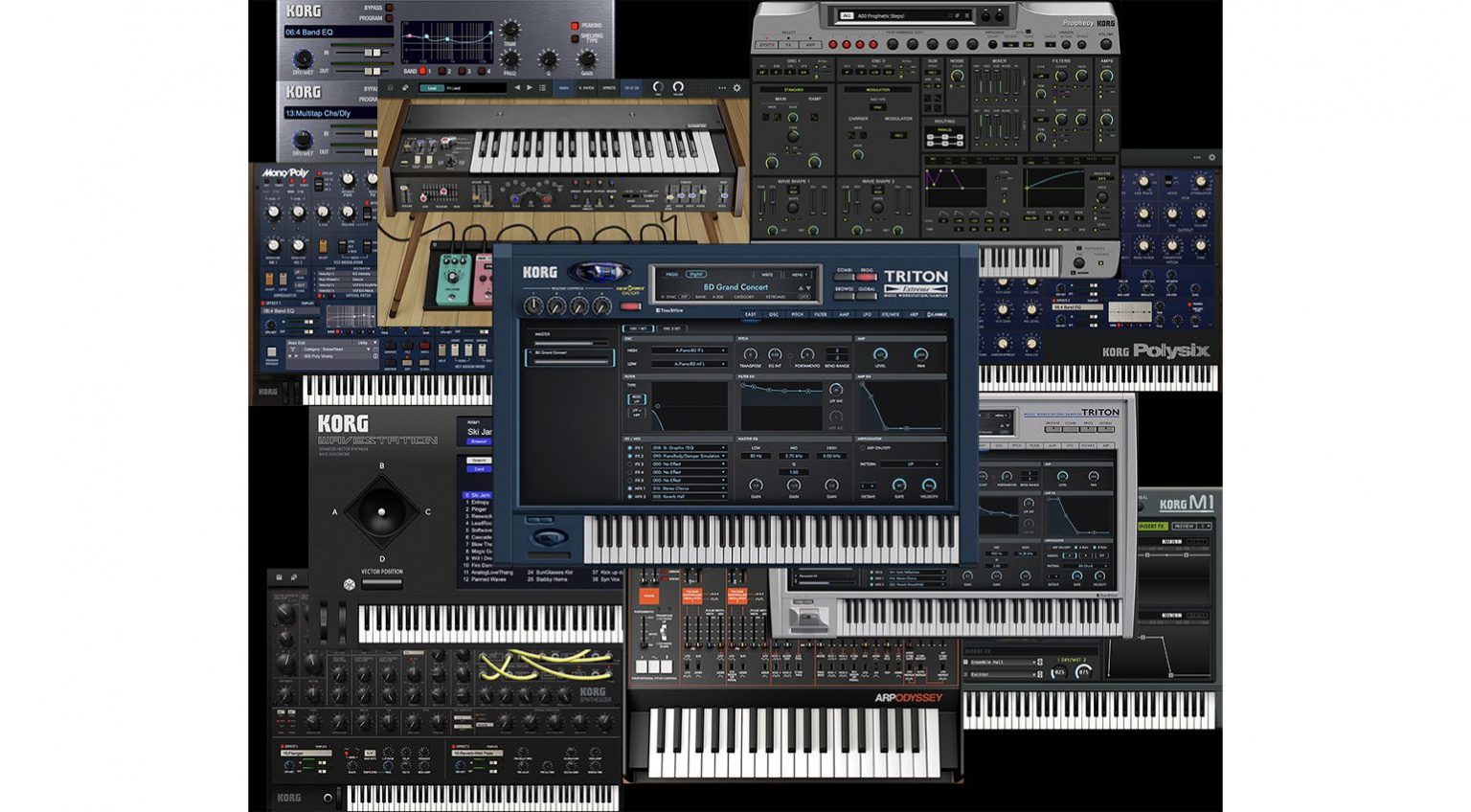 Korg Collection 3: Drei neue Emulationen klassischer Synthesizer ...