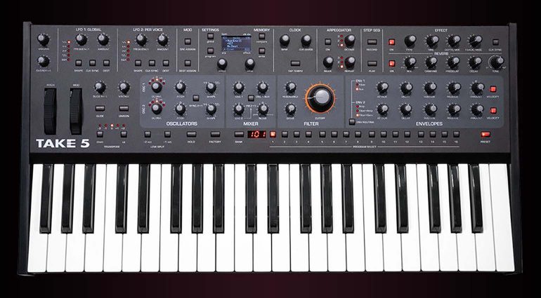 Sequential Take 5: Polyphoner Analogsynthesizer mit Prophet-Filter ...