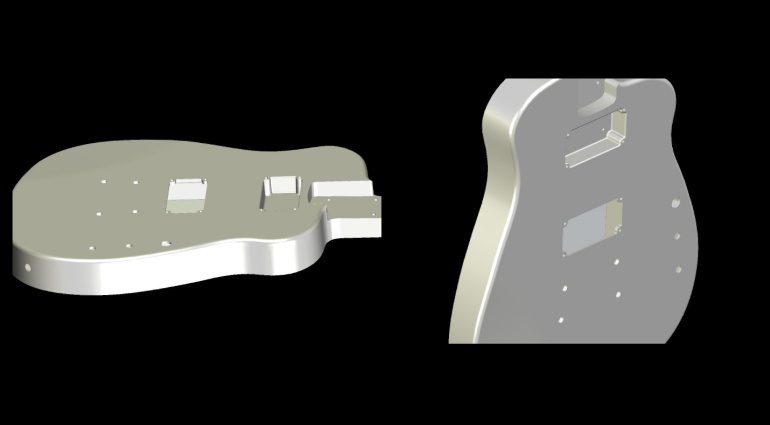 Diese Aluminium-E-Gitarre spart Holz und Strom - gearnews.de